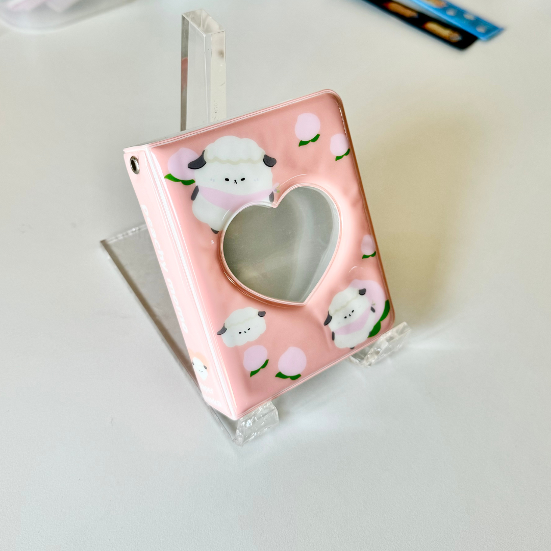 Momo the Sheep Peach Collect Book – Paper Sutekka Stationery