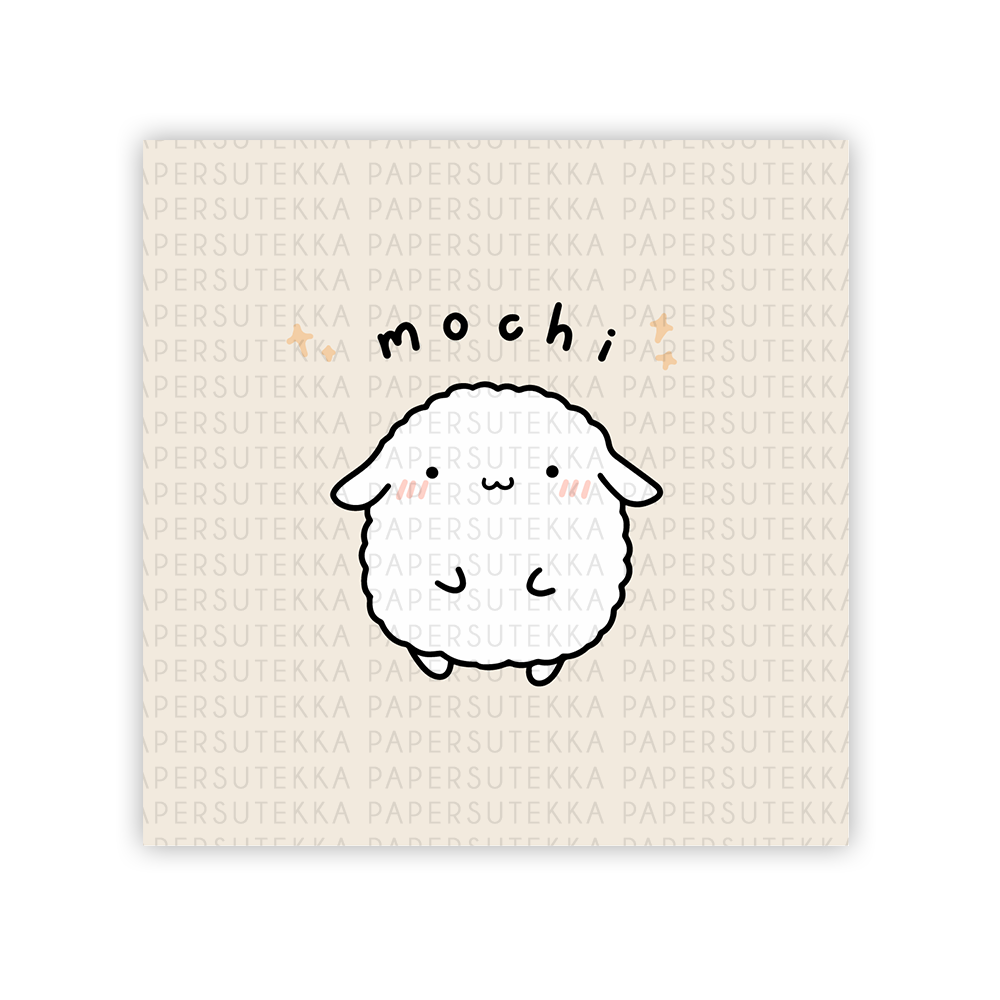 Mochi Memo Pad – Paper Sutekka Stationery